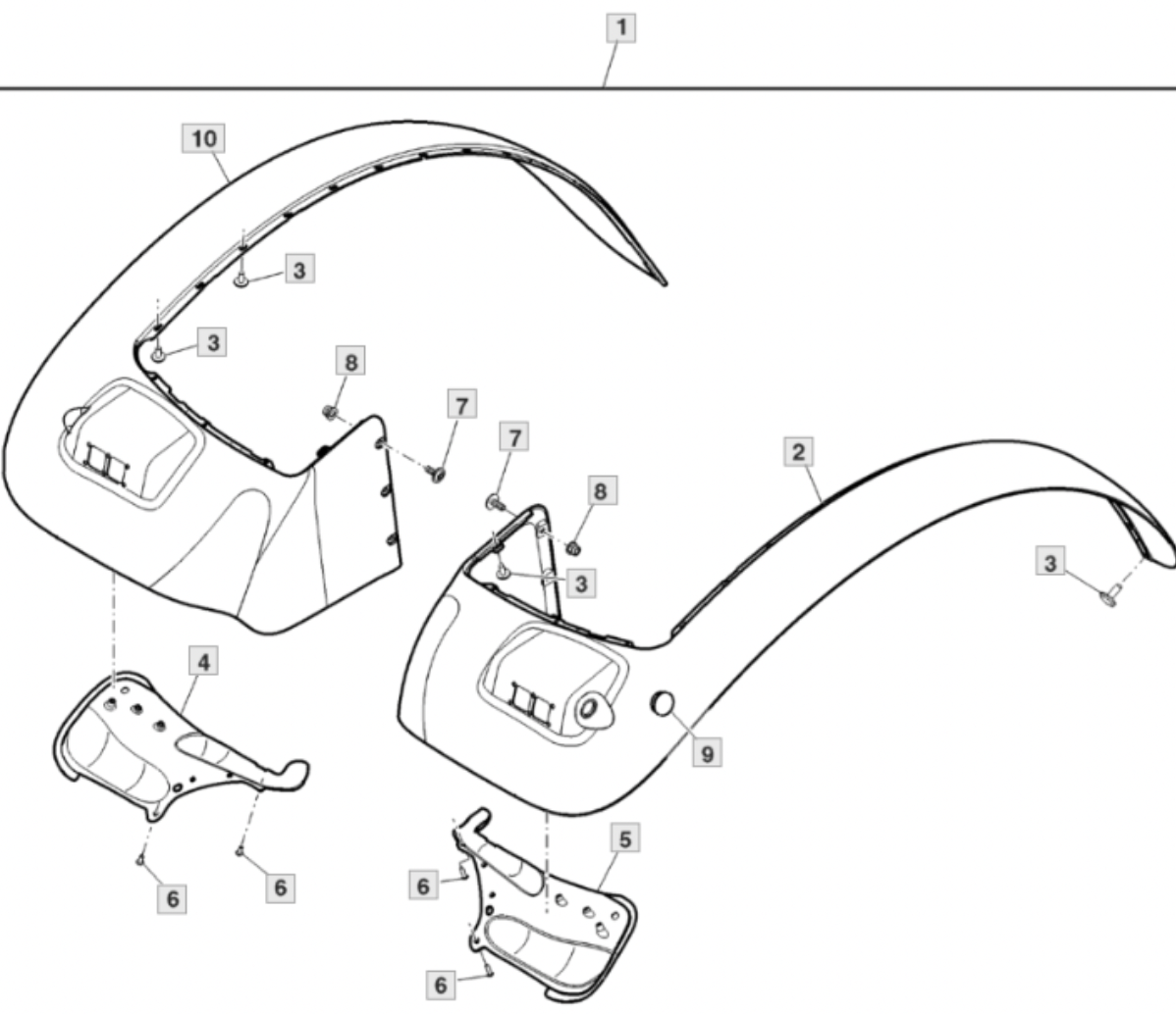 FENDER BL15017 - Agrom Parts